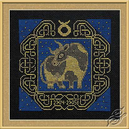 CROSS STITCH KITS - RIOLIS - Cross Stitch Kits - Zodiac Signs - Taurus ...