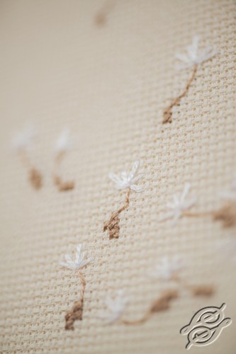 Secret Stitch Along - Girl in a Poppy Field - Gvello Stitch